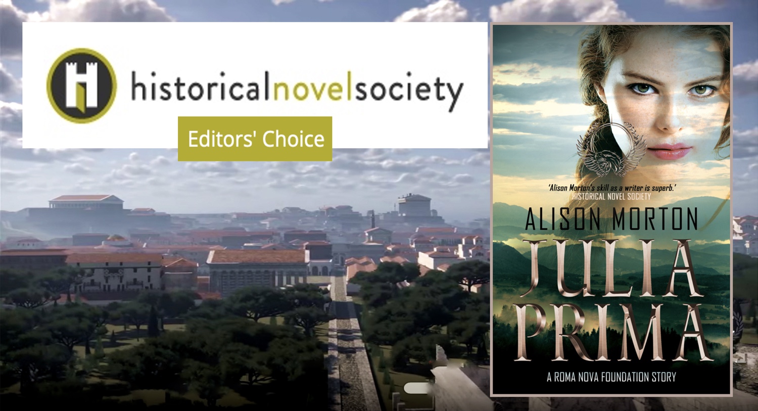 JULIA PRIMA gets a top notch accolade from the HNS! « Alison Morton's Thrillers