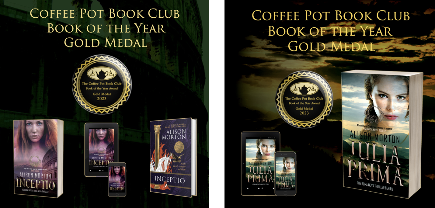 Two Gold Medals! « Alison Morton's Thrillers